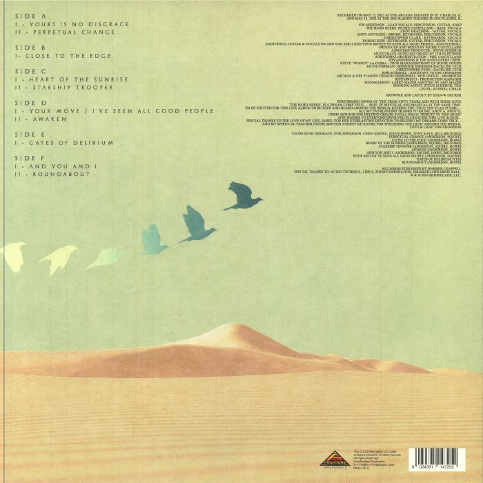 LP Anderson, Jon & The Band Geeks - Live - Perpetual Change – виниловая ...